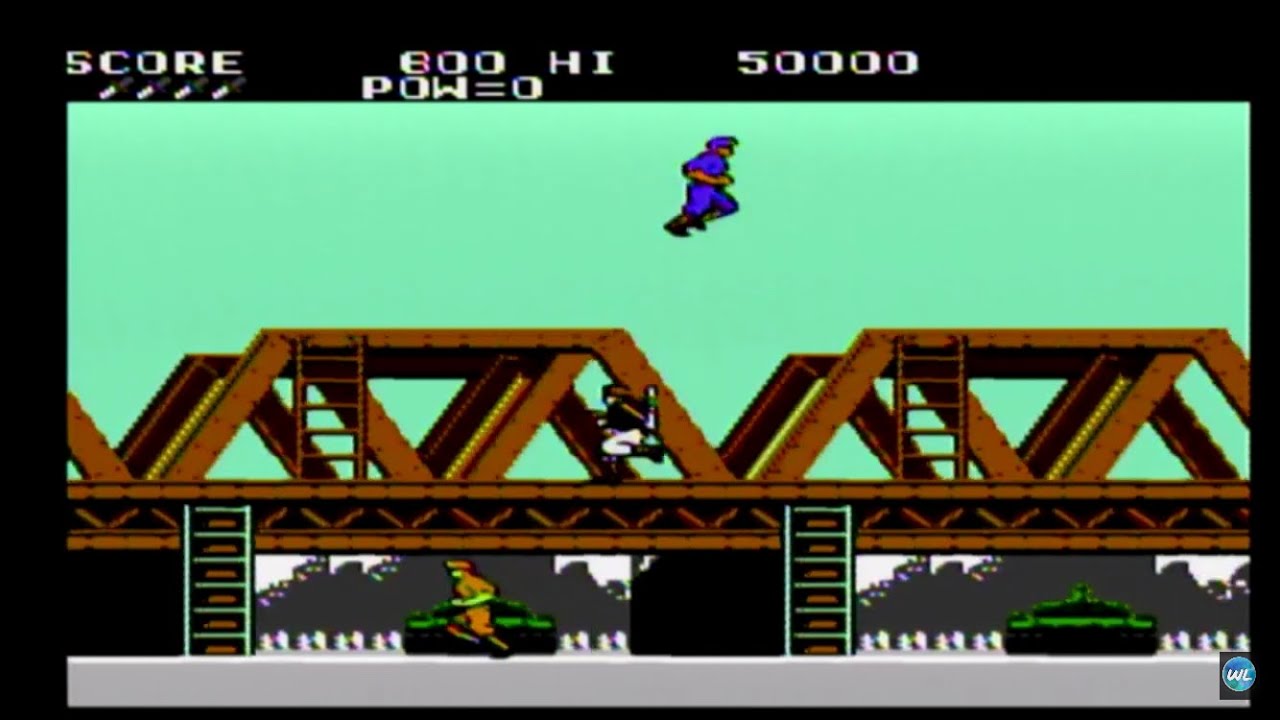 Rush ‘n Attack - Konami Arcade Advanced Gameplay #6 - YouTube