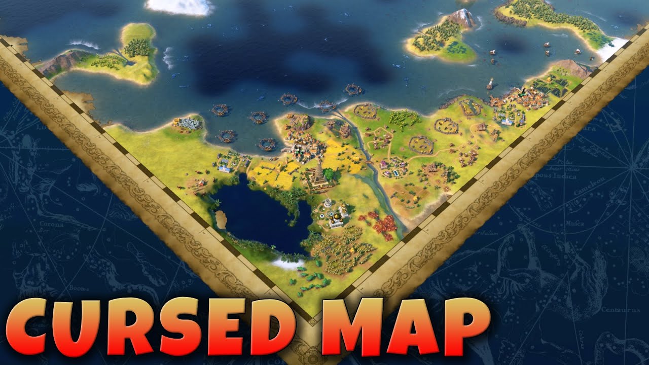 The most Cursed Map I played in Civ 6 - YouTube