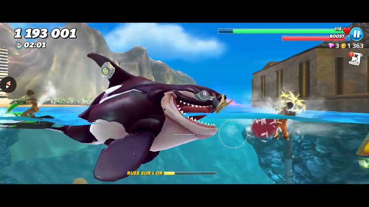 Hungry Shark Gameplay - YouTube