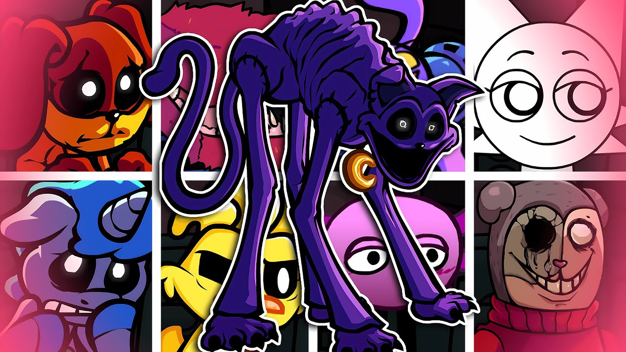 Sleep Well But Everyone Sings It 🎤 (FNF Different Characters Sings ...