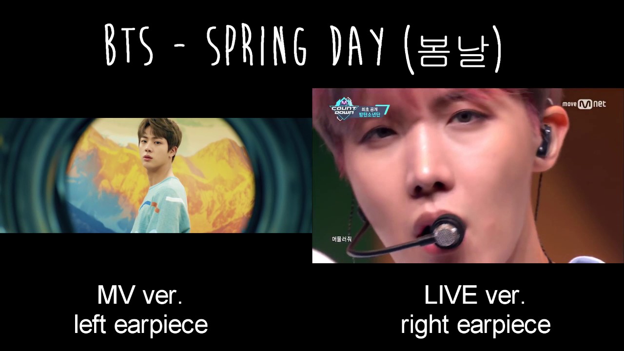 BTS (방탄소년단) - Spring Day (봄날) MV + LIVE - YouTube