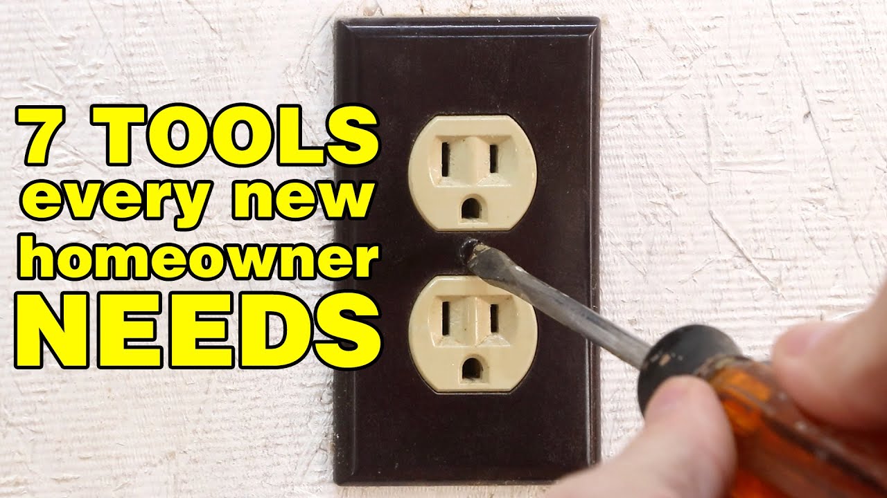 No homeowner should be without these 7 ESSENTIAL TOOLS - YouTube