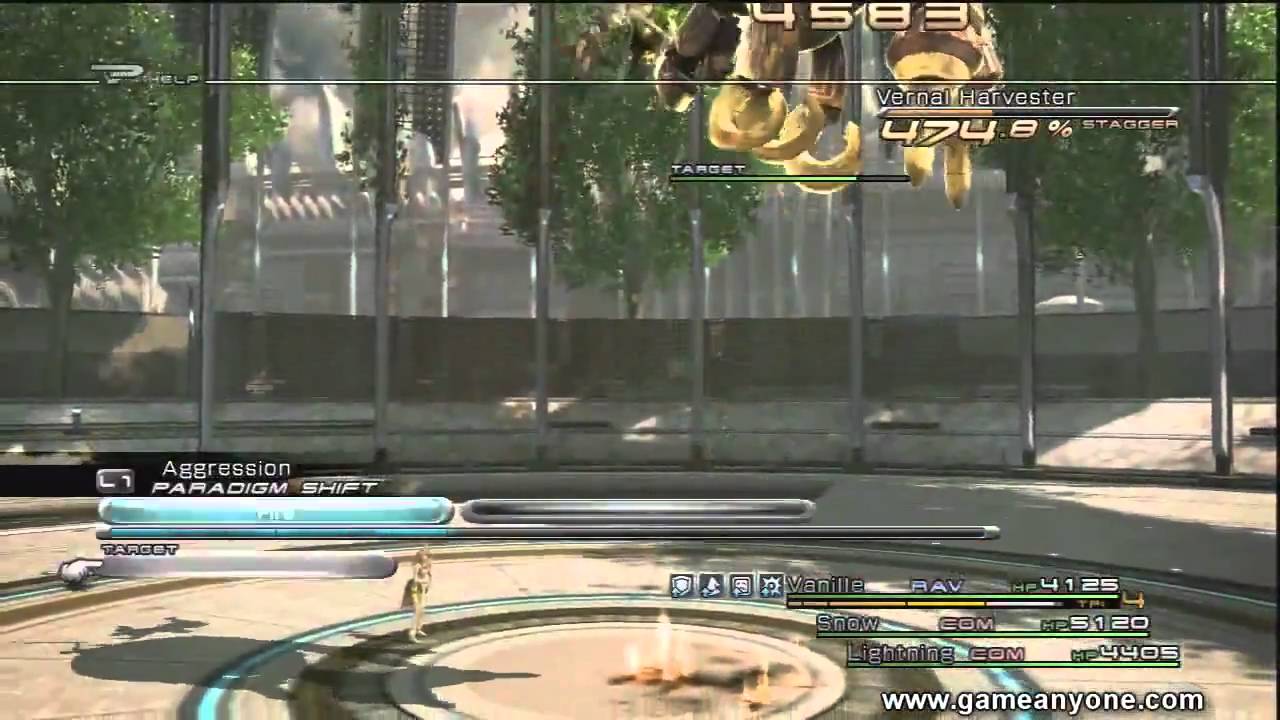 Final Fantasy 13 Tutorial Gameplay, Paradigm Shifting (Best Way) - Josh ...