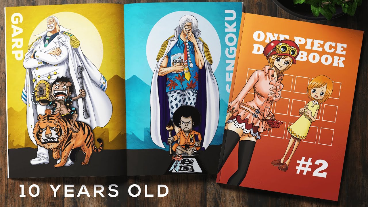 One Piece Characters As Kid | One Piece Databook #2 - YouTube