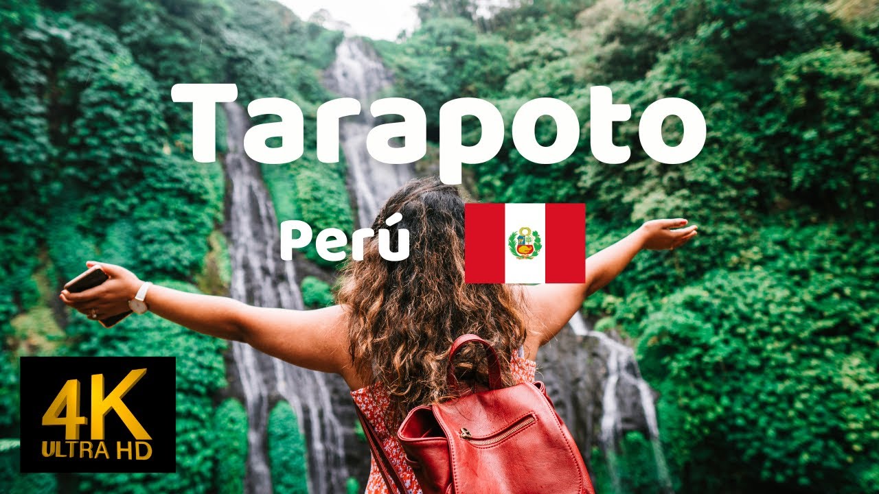 Perú - walking tour - chullachaqui waterfall Tarapoto - 4k ultraHD ...