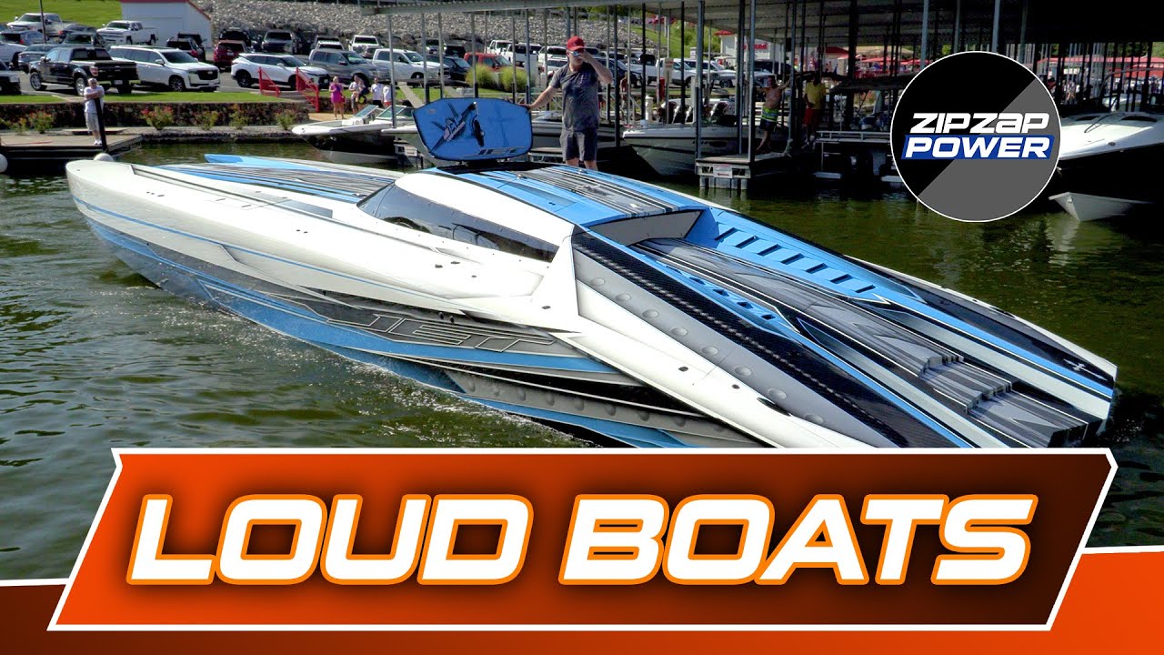 LOUD Boats / Super Cat Fest Docks & Shootout Pits - YouTube