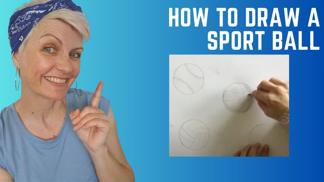 Drawing Sport Balls - YouTube