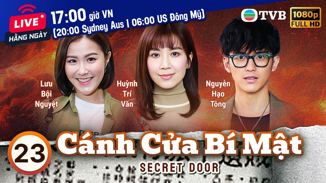 Phim TVB Cánh Cửa Bí Mật (Secret Door) 23/25 | Trần Triển Bằng, Thang ...
