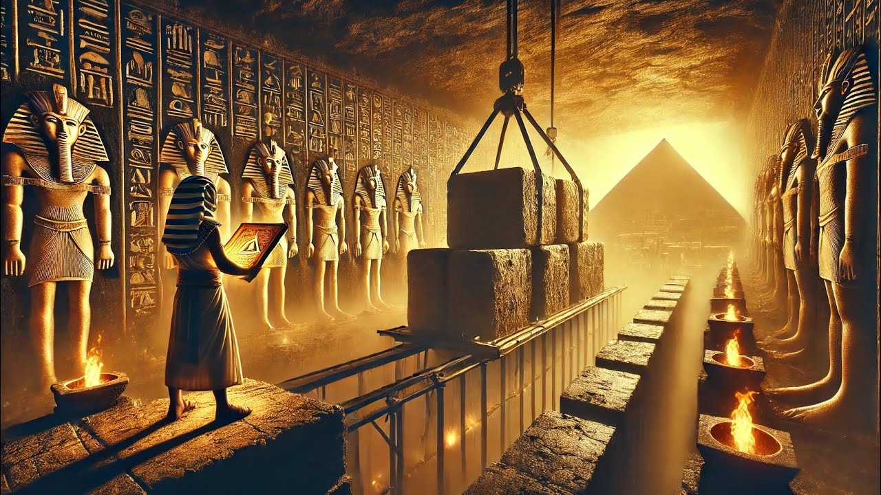 Discovering the secret of building the pyramids and the technology of ...