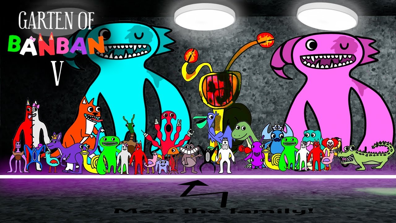 Garten of Banban 5 - ALL NEW BOSSES + SECRET ENDING (Gameplay #5) - YouTube