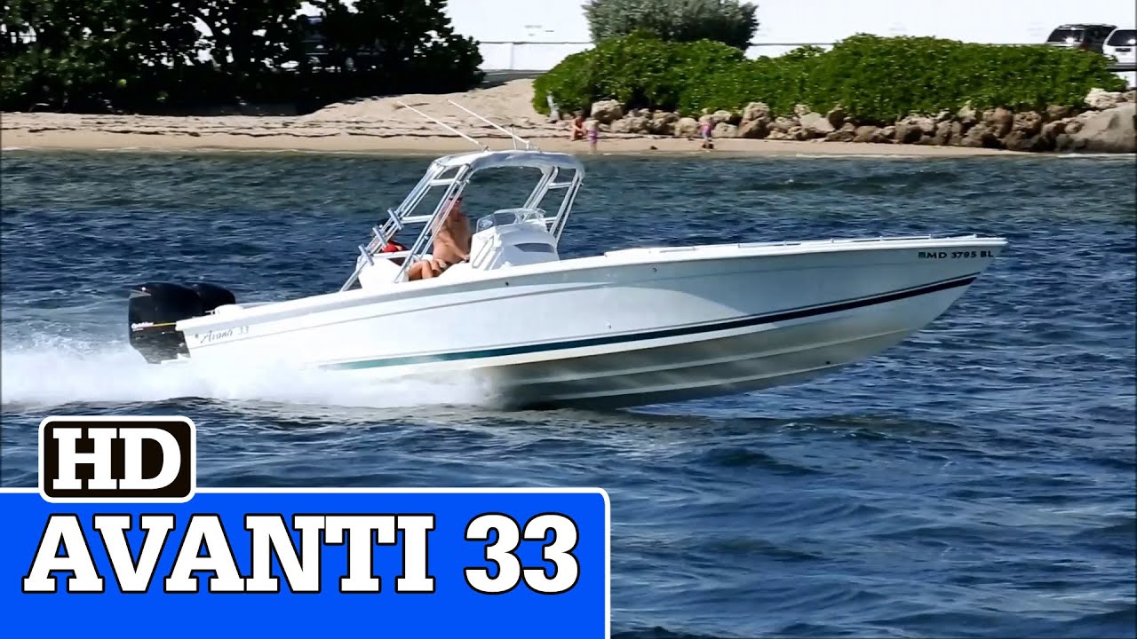 Avanti 33 at Fort Lauderdale - YouTube