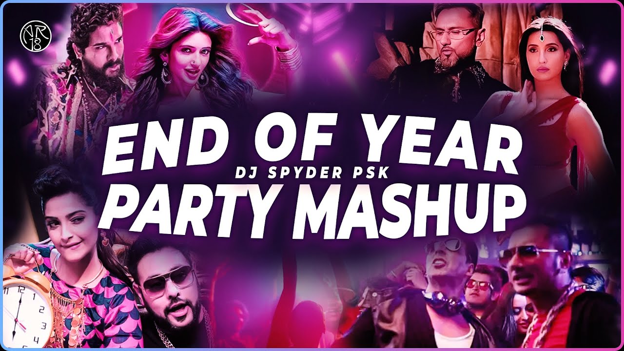 End Of Year Party Mashup | DJ Spyder PSK | New Year Special - YouTube