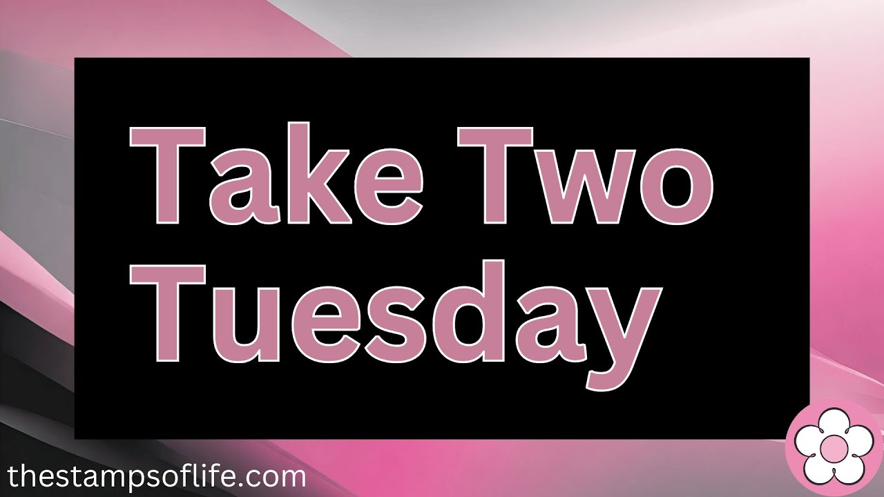 Take Two Tuesday #57 Finger Print Stamps & Dies, Snowflake Slimline ...
