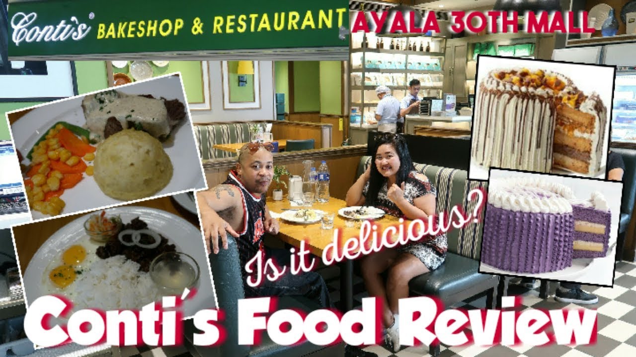 CONTI'S BAKESHOP & RESTAURANT (Food Review) | Delicious Cakes and Foods ...