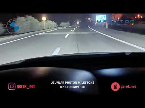 #sizdengelenler #Photon #BMW #520 KISA VE UZUN #LED uygulaması