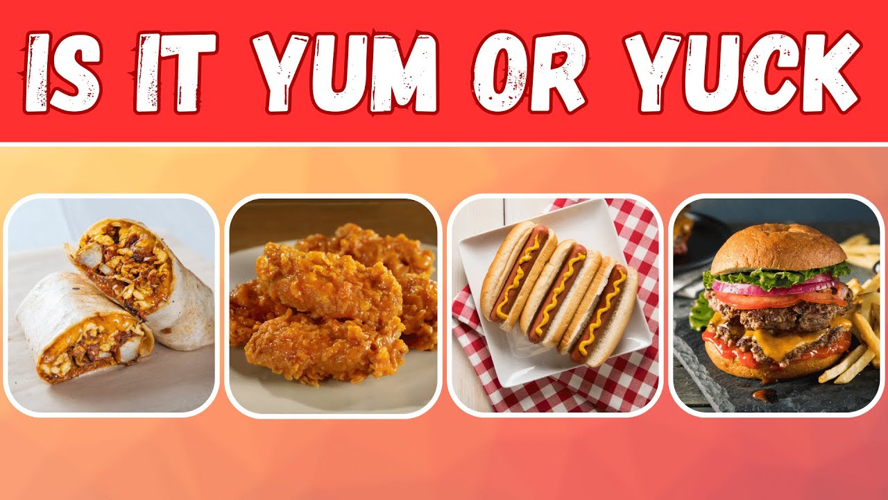 🍕 What's Yum and What's Yuck: The Kid's Guide to Fast Food Favorites! 🍗 ...