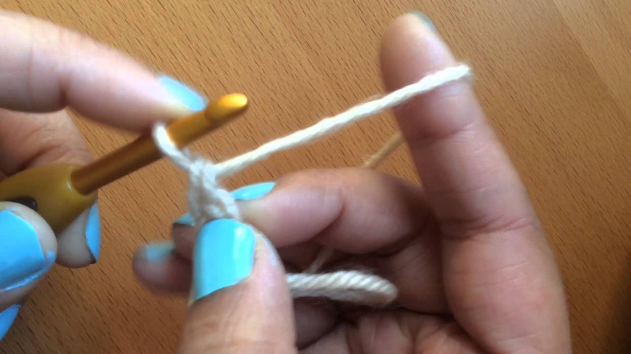 Left handed Chainless Foundation In Single Crochet US Or Double Left handed Chainless Foundation In Single Crochet US Or Double