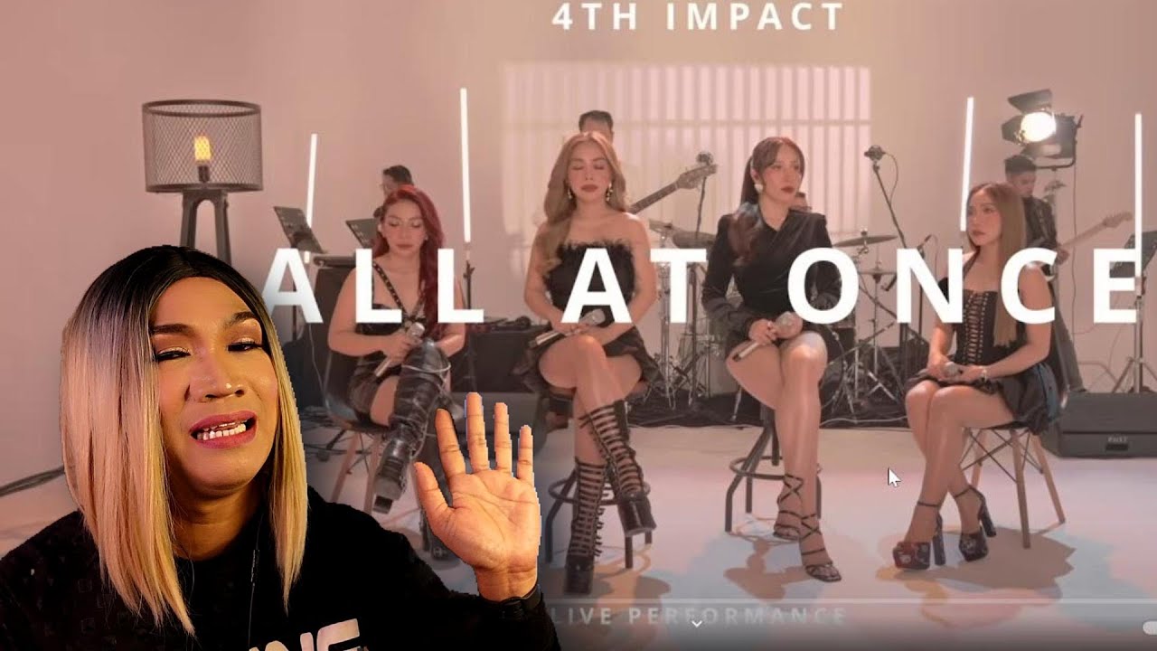 4TH IMPACT ALL AT ONCE Live Performance REACTION VIDEO - YouTube