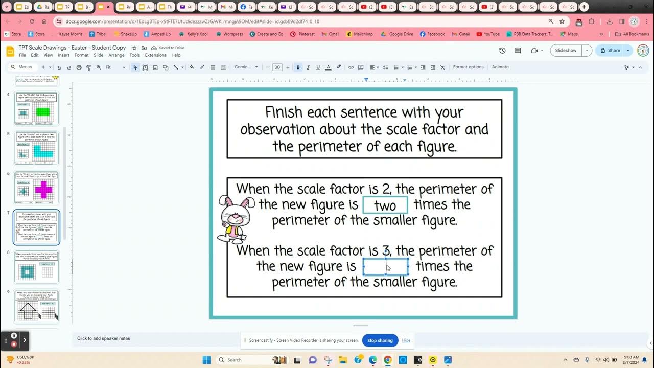 Easter-Themed Scale Drawings Activity - YouTube
