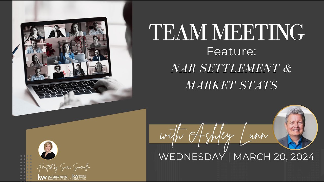 Team Meeting: NAR Settlement Updates with Ashley Lunn | March 2024 ...