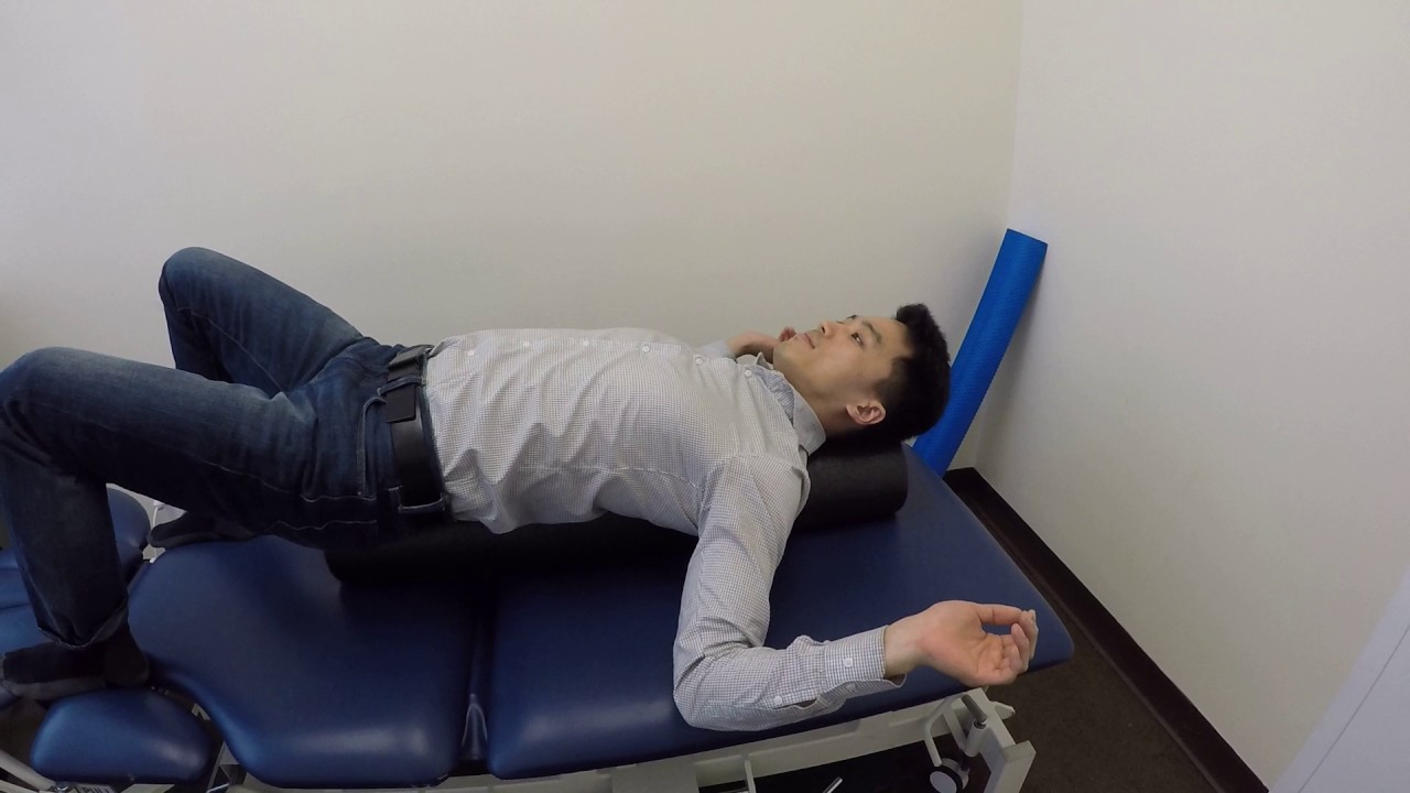 Anterior shoulder muscle and fascia stretching for TOS - YouTube