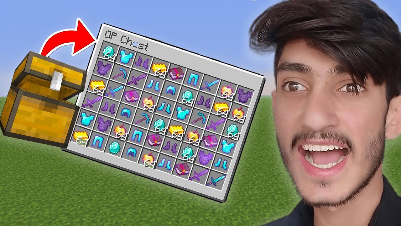 MINECRAFT BUT CHESTS ARE SUPER OP - YouTube