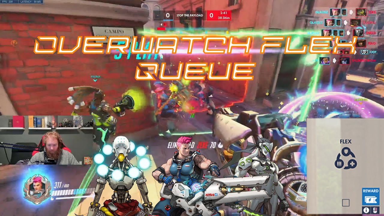 Returning To Ranked In Flex Queue - Overwatch - YouTube