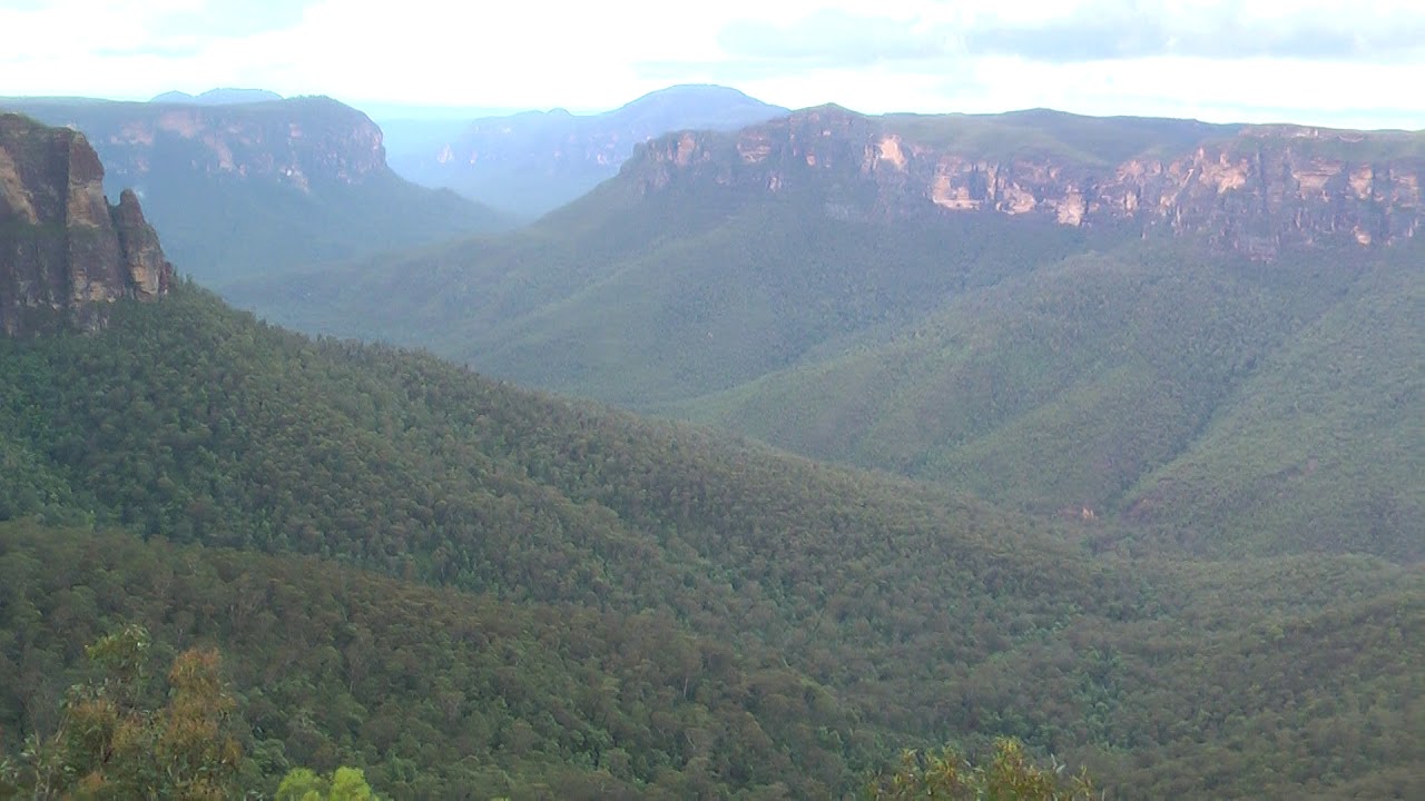 Panorama from Blue Mountains Lookout - YouTube