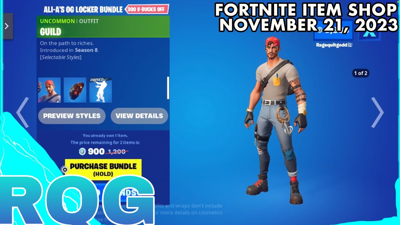 “NEW” ALI-A & LAZARBEAM’S OG LOCKER BUNDLES ARE HERE! FORTNITE ITEM ...