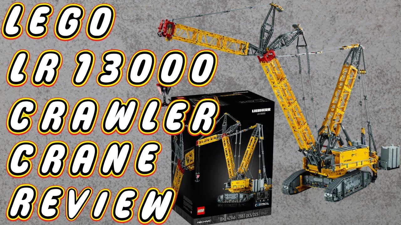 The $700 LEGO Technic Monster Liebherr LR 13000 Detailed Building ...