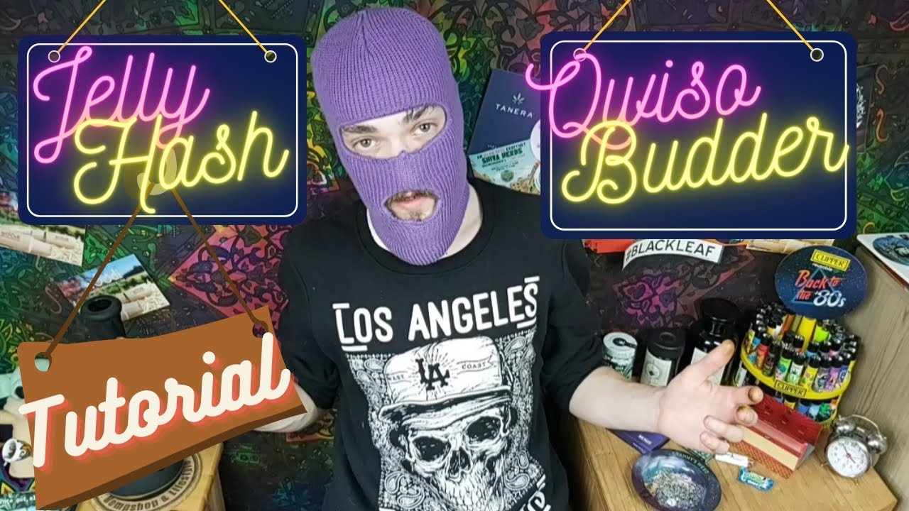 HOW TO Jelly Hash & Qwiso Budder + HHC Destillat hinzufügen Tutorial 💚 ...