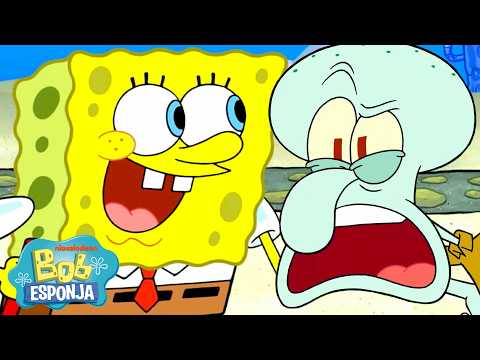 Bob Esponja | 3 Horas del Dúo Bob Esponja y Calamardo 🧽🦑 | Bob Esponja en Español