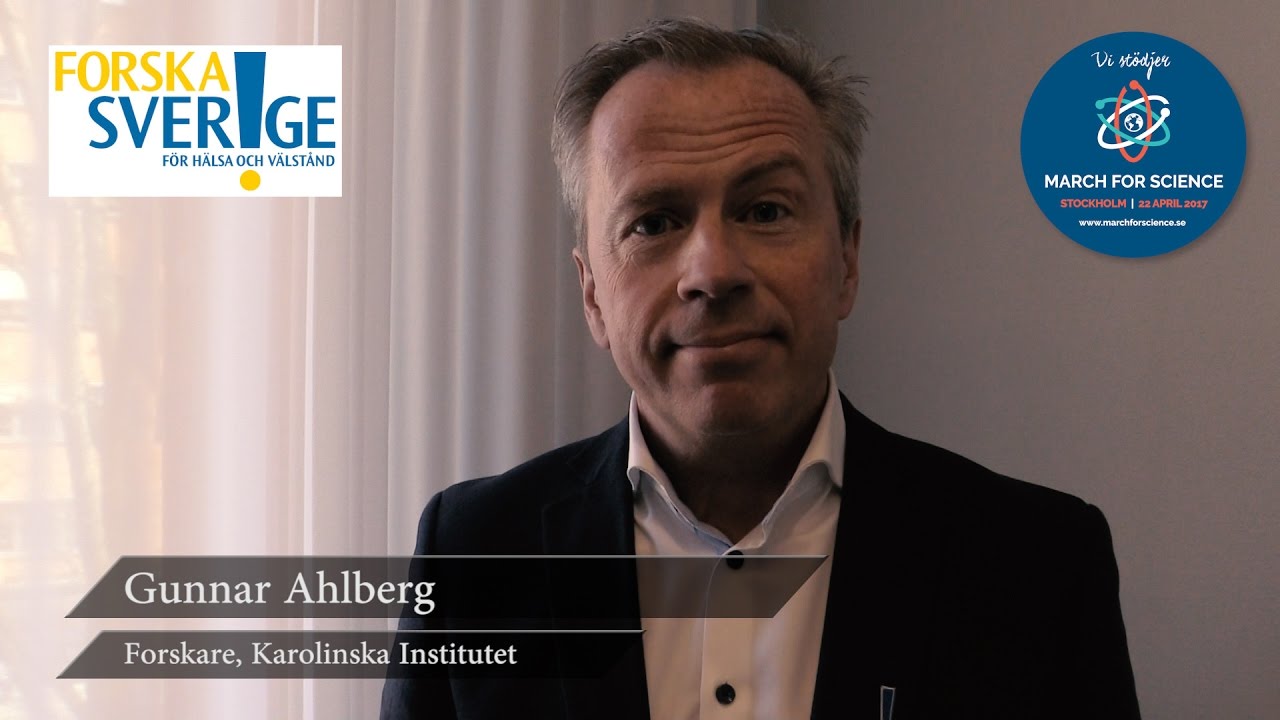 Varför stödjer du March for Science? Gunnar Ahlberg, forskare ...