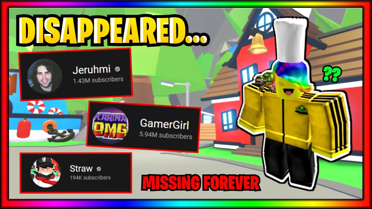 11 ROBLOX Youtubers That Went MISSING... | What Happened? - YouTube