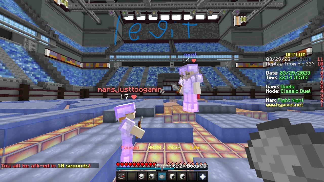 Playing Hypixel till i find a cheater - YouTube