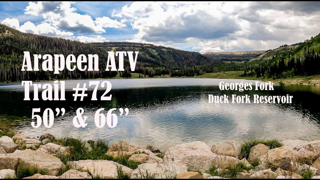 Arapeen ATV Trail #72. 50" & 66" trail. Georges Fork. Duck Fork ...