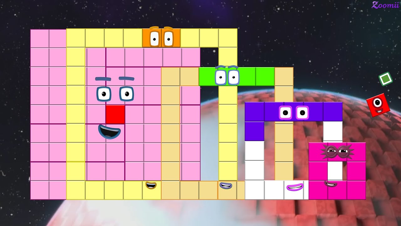 Looking for Numberblocks Puzzle Tetris NEW Square Hole in 2 ASMR ...