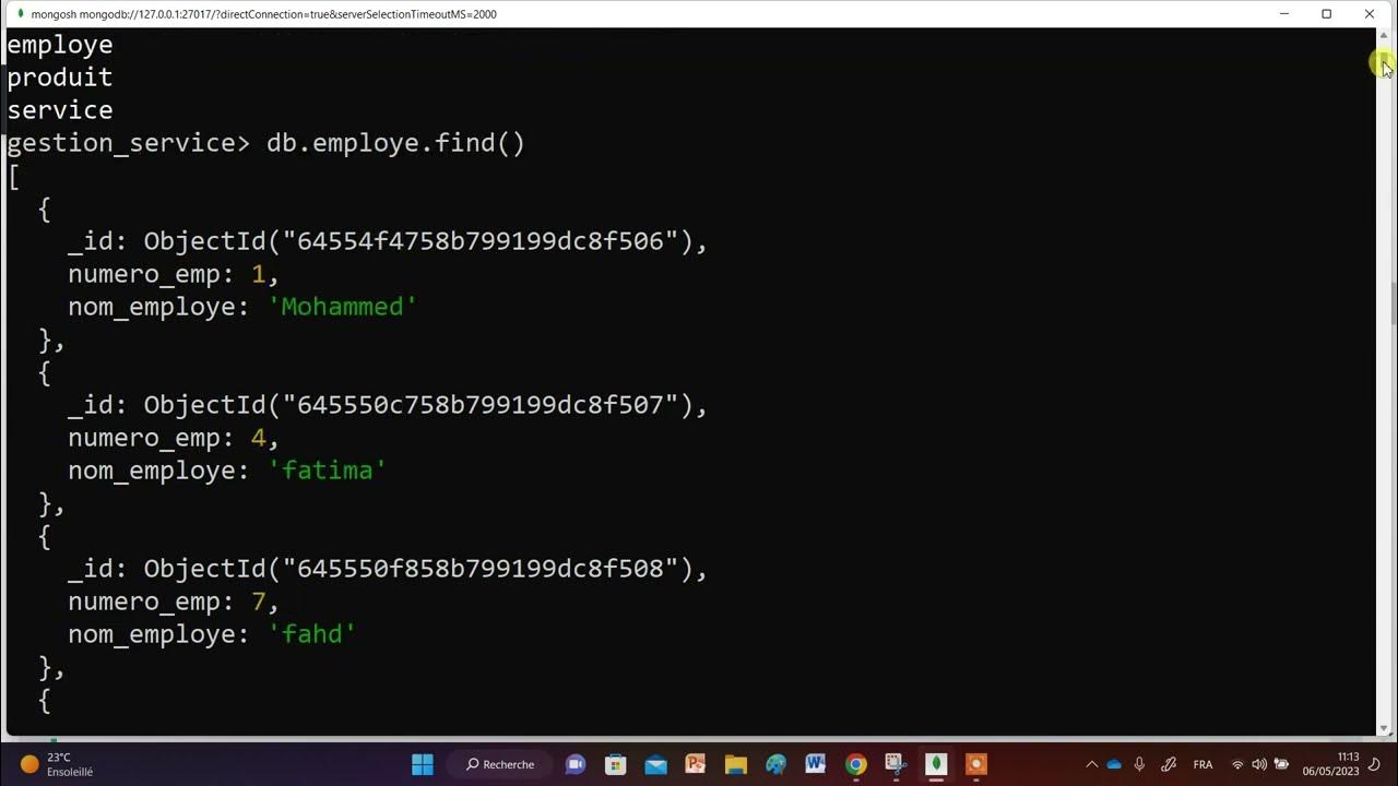 MongoDB | #10 | Commandes de Base |NoSQL | Learn MongoDB | ملخص مركز| شرح وتعلم - YouTube