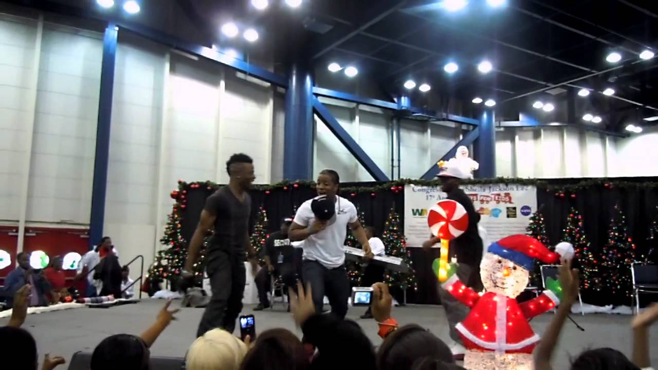 Swagg Boiz & Congress Woman Shelia Jackson Lee @ The George R. Brown ...