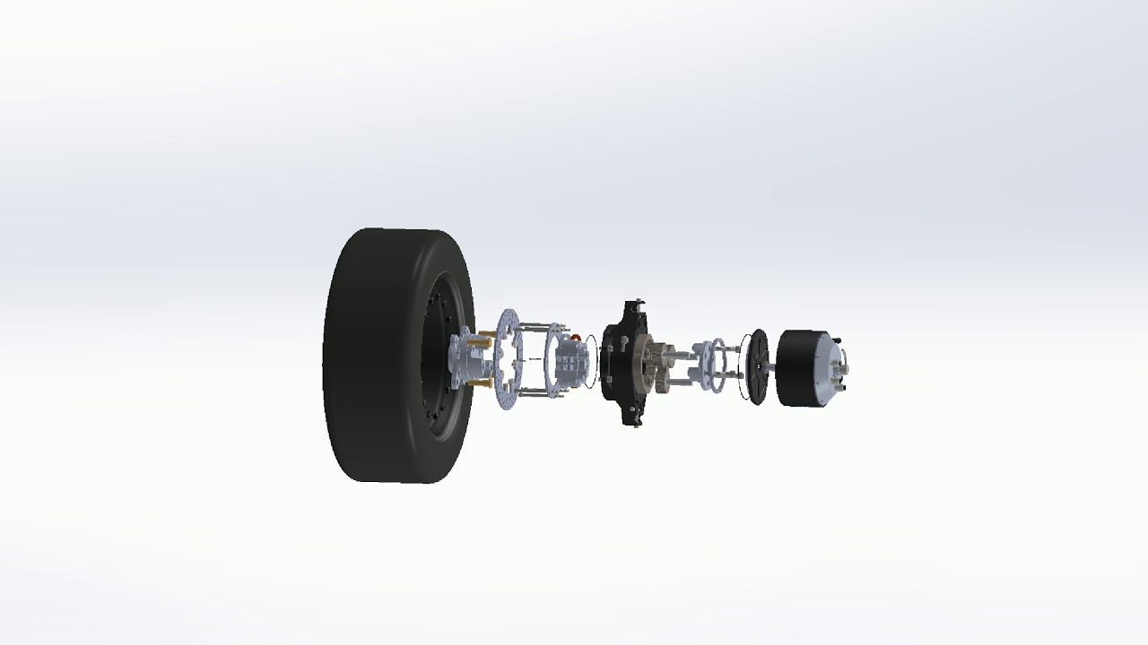 Final Drive Assembly - 2018 Electric Vehicle - YouTube