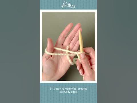 How To Do a Backwards Loop Cast On Step by Step for Beginners - YouTube