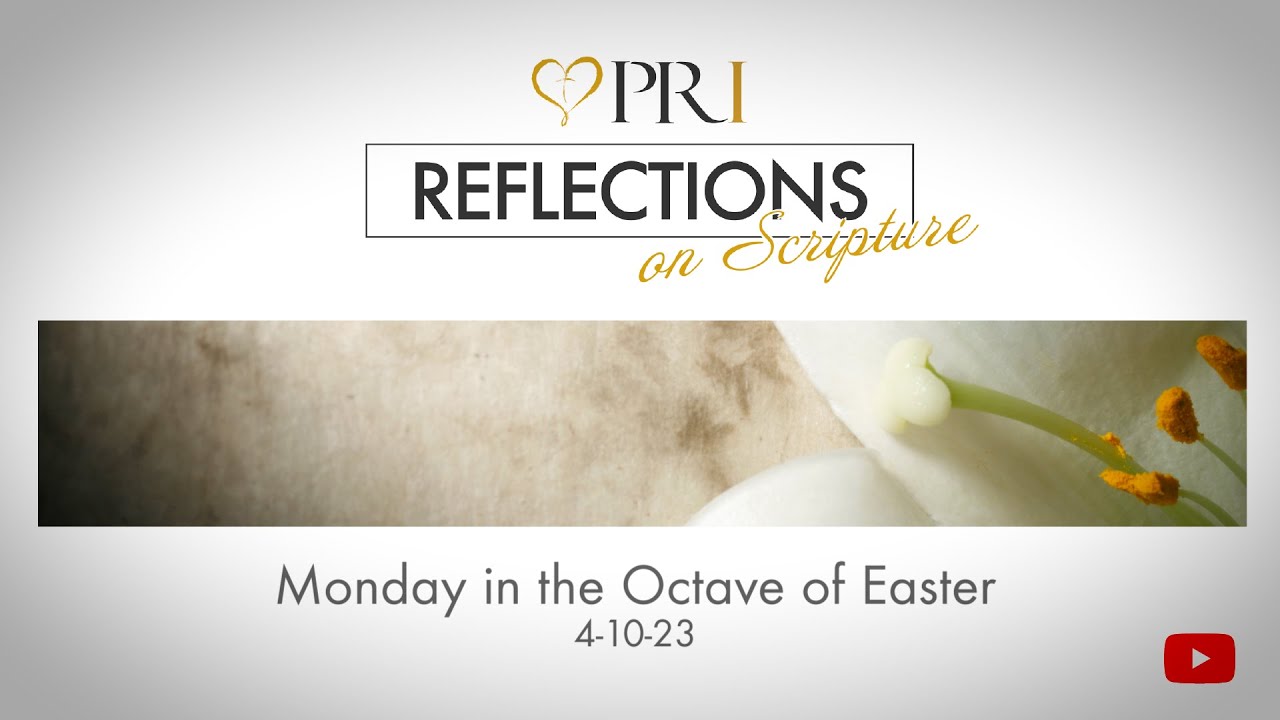Reflections on Scripture | Monday in the Octave of Easter - YouTube