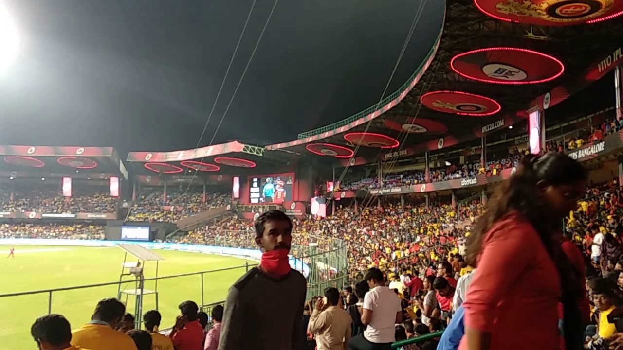 RCB vs CSK Match 2018 highlights of first over from chinnaswamy stadium ...