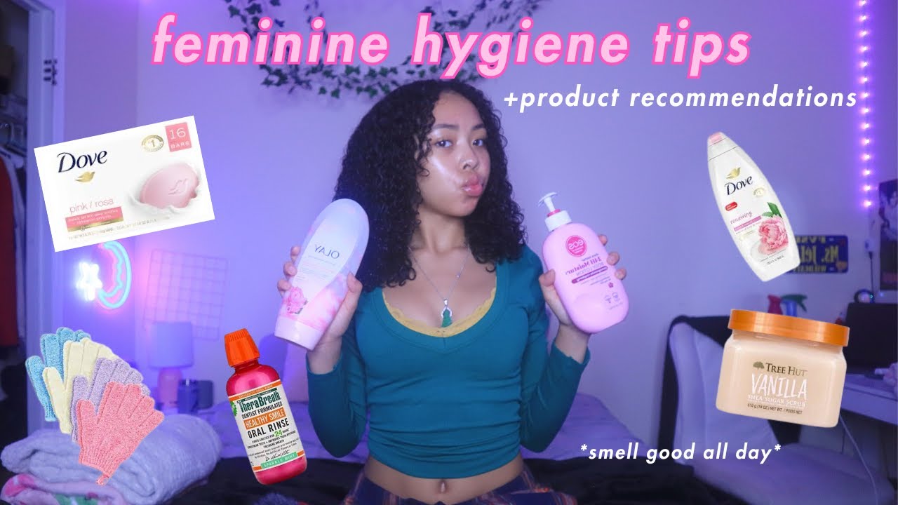 hygiene tips for girls + product recommendations - YouTube