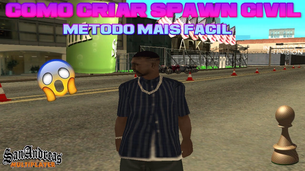 COMO CRIAR SPAWN CIVIL SAMP ANDROID/PC - YouTube
