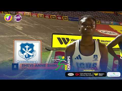 SHANOYA DOUGLAS 10.98 | Girls 100m CLASS 1 Finals | ISSA/GK Boys & Girls Champs 2026 | TVJ Live