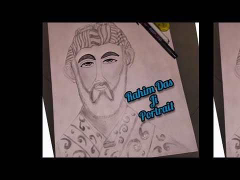 'Rahim Das Ji' Portriat using simple pencil step by step📸 - YouTube