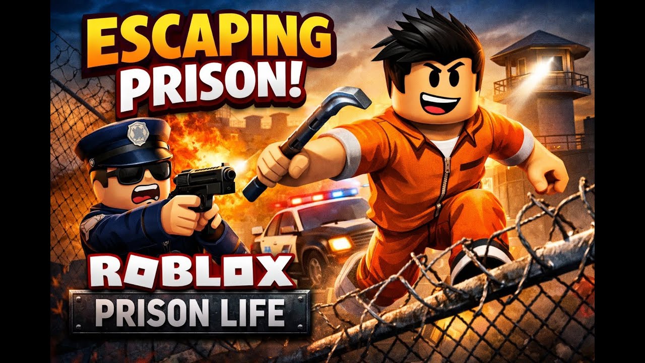 Playing Prison Life (Showing Keyboard via app) - YouTube