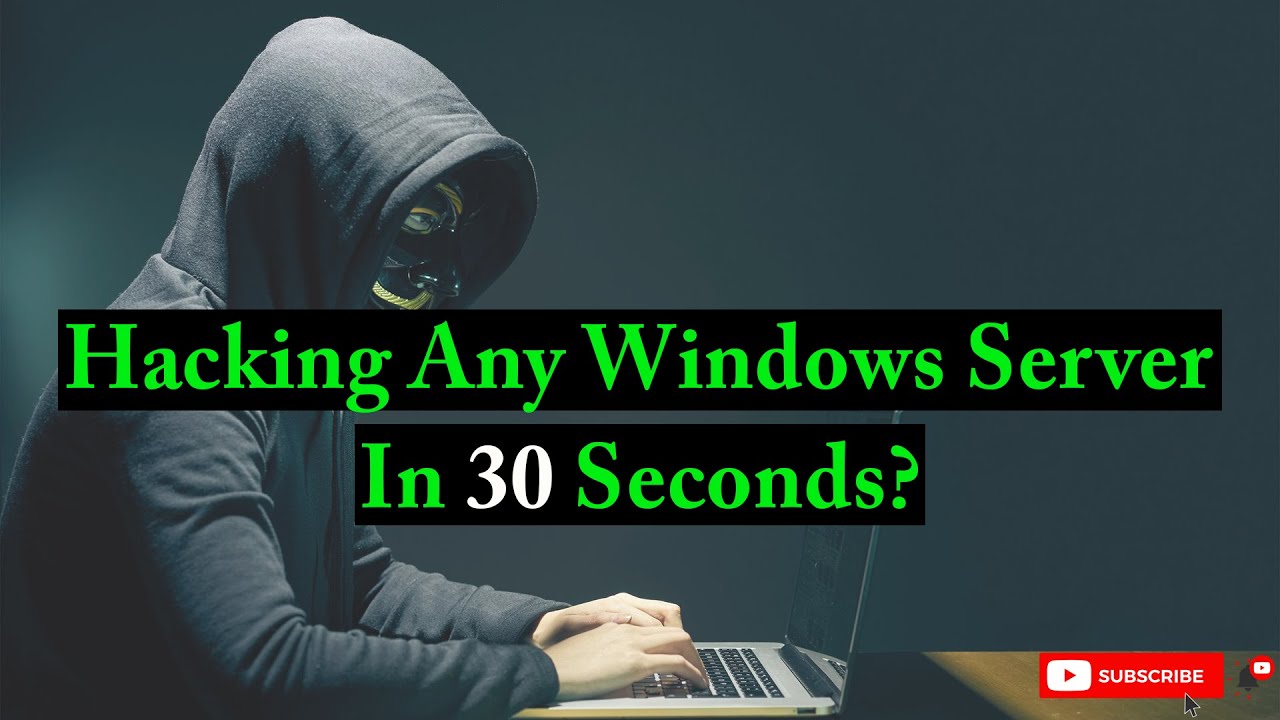 Hack Win Server in 30 Seconds - YouTube