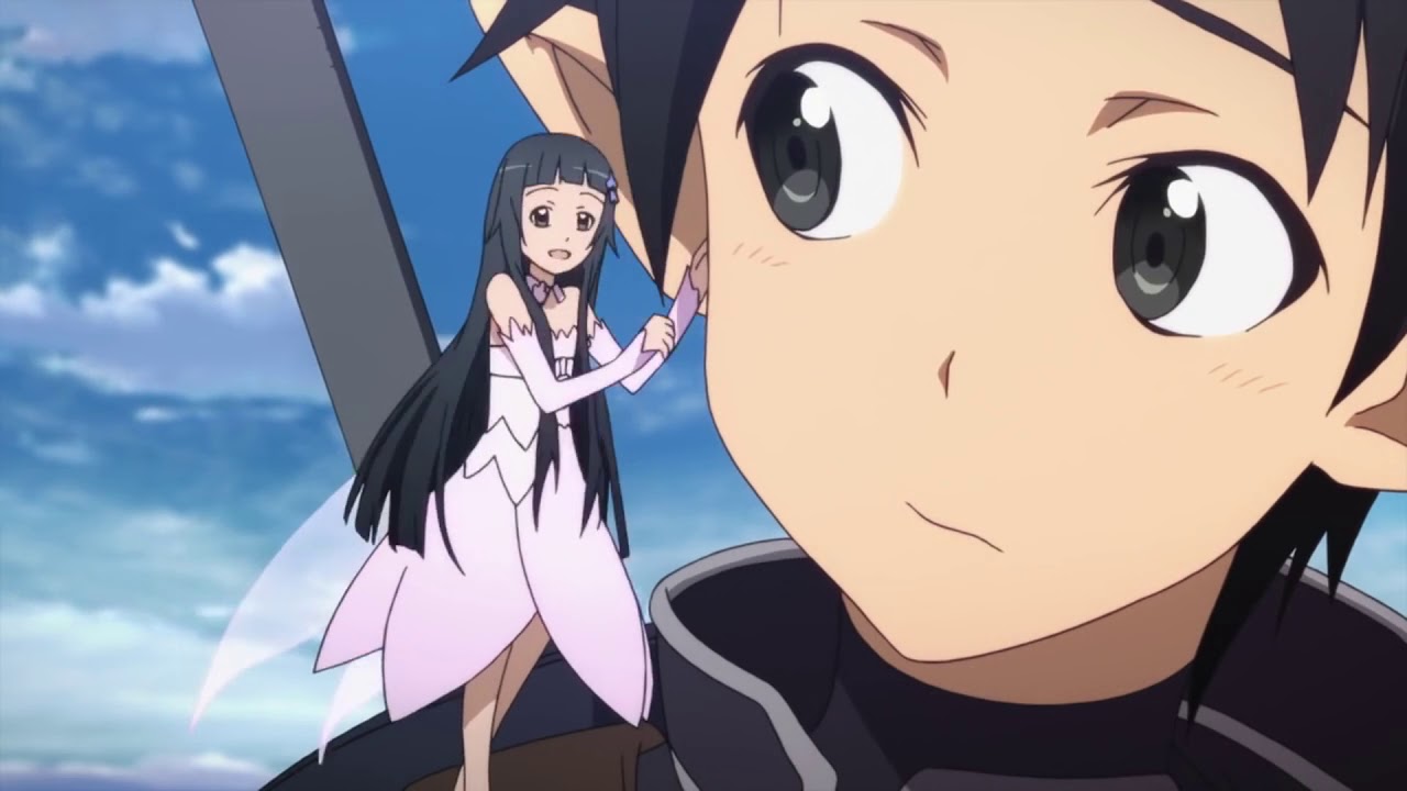 Cute Happy Kirito Compilation Fairy Dance - YouTube